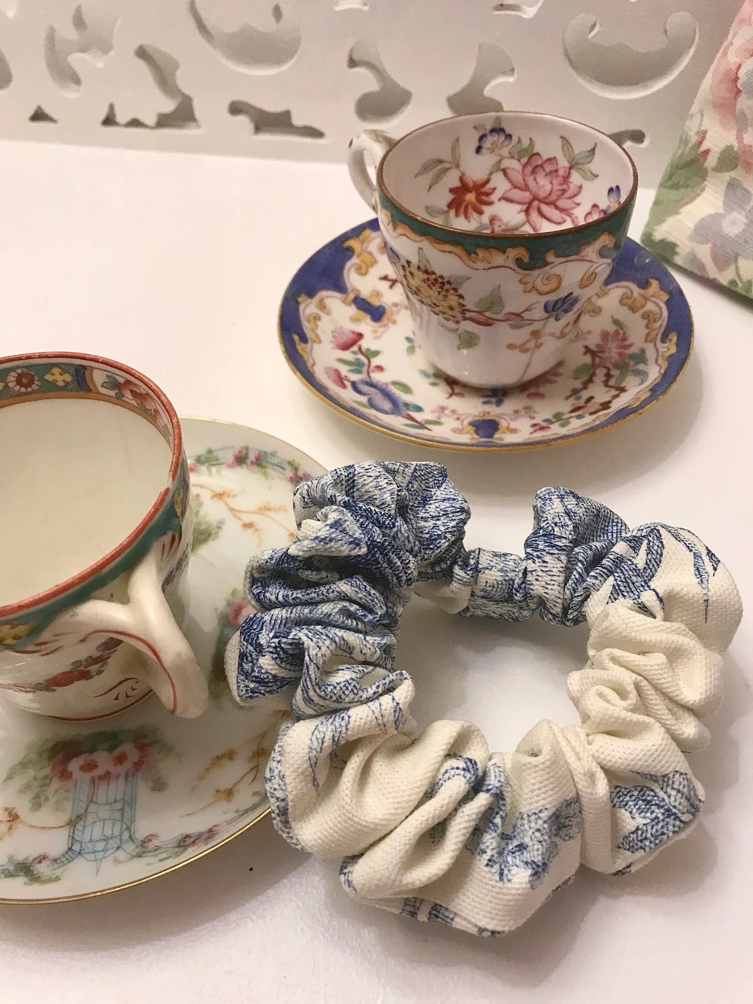 Chouchou jouy de fruits made in France BAZAR ATELIER SABLON