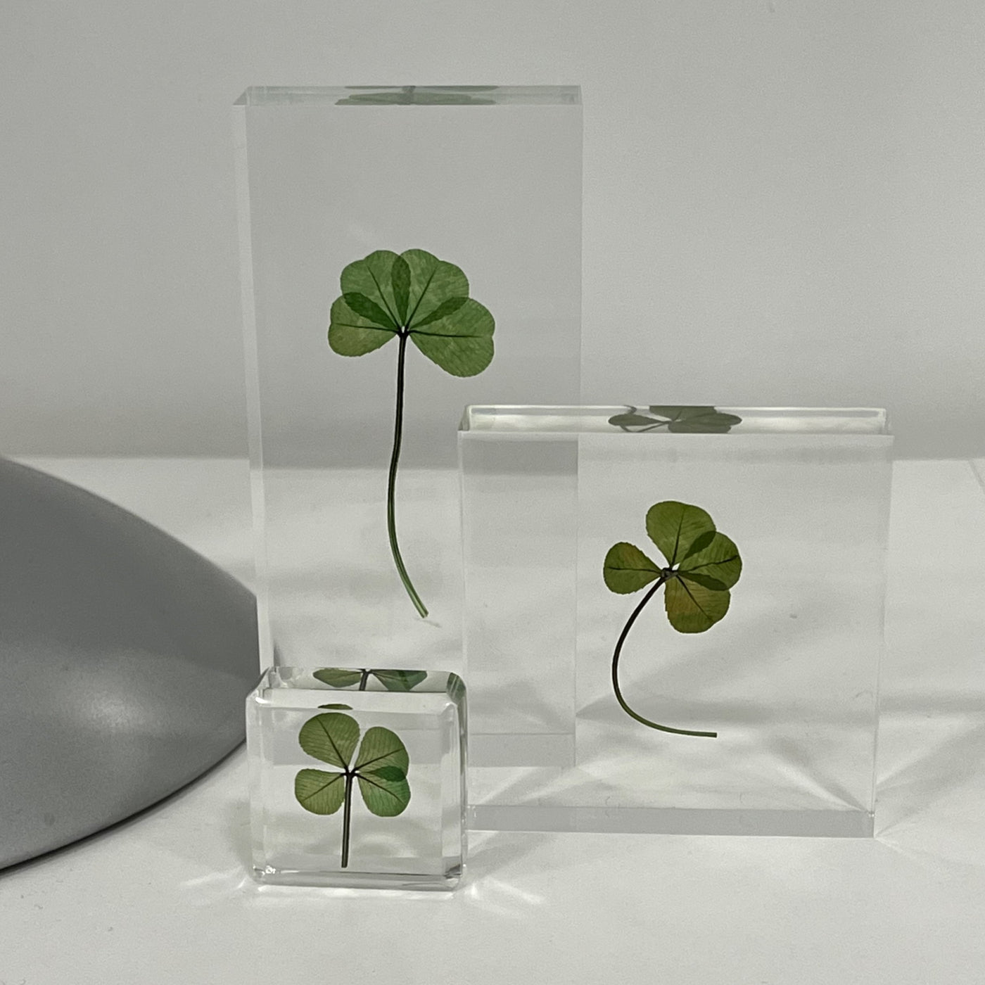 Rêve de trèfle, CARRE DE TREFLES, 4-leaf clover made in France