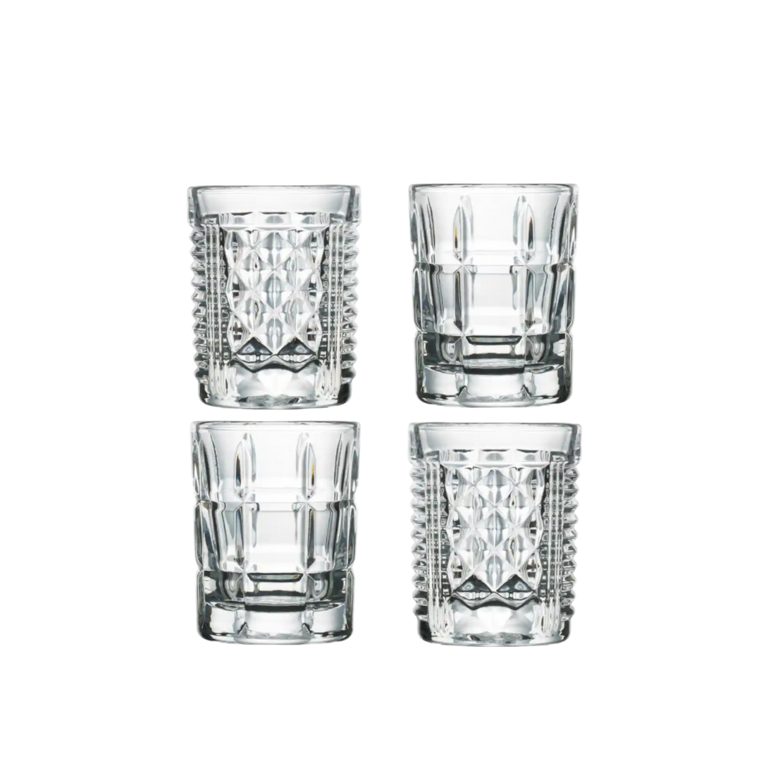Set de 4 shooters After LA ROCHERE, made in France