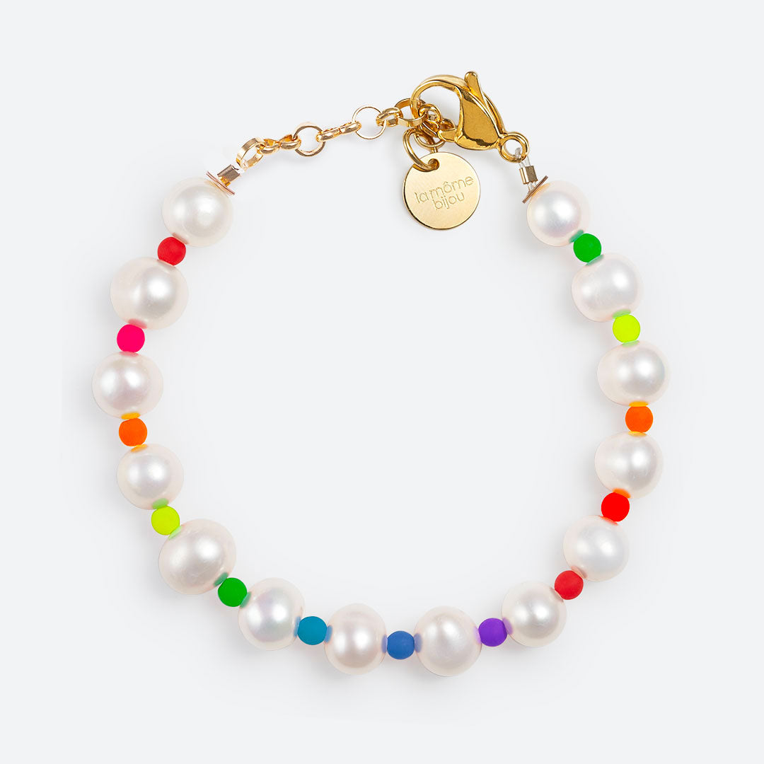 Sunset pearl bracelet LA MOME BIJOU, made in France