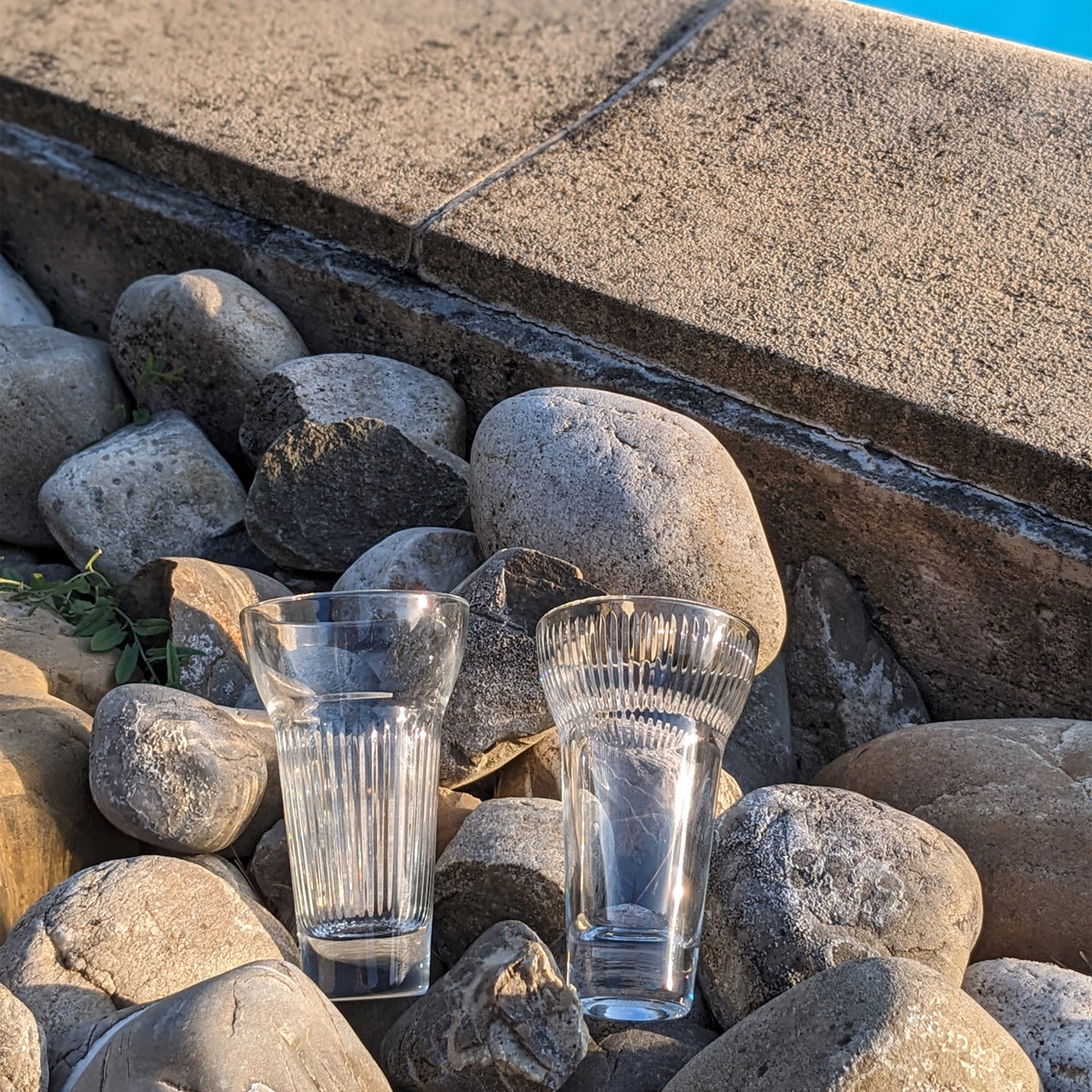 Set de 4 Verres à pastis Calanques LA ROCHERE made in France